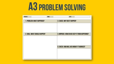 A3 Problem Solving Downloadable Excel Template – Impruver University A3 Problem Solving Downloadable Excel Template – Impruver University